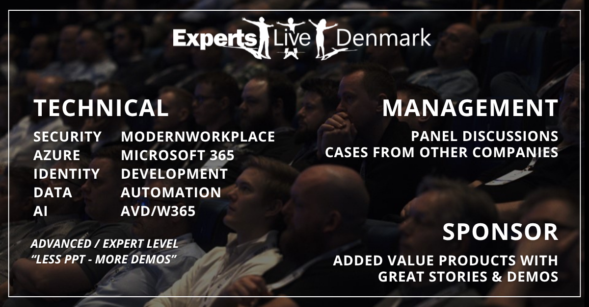 ELDK26: Experts Live Denmark 2026 is announced - Experts Live Denmark